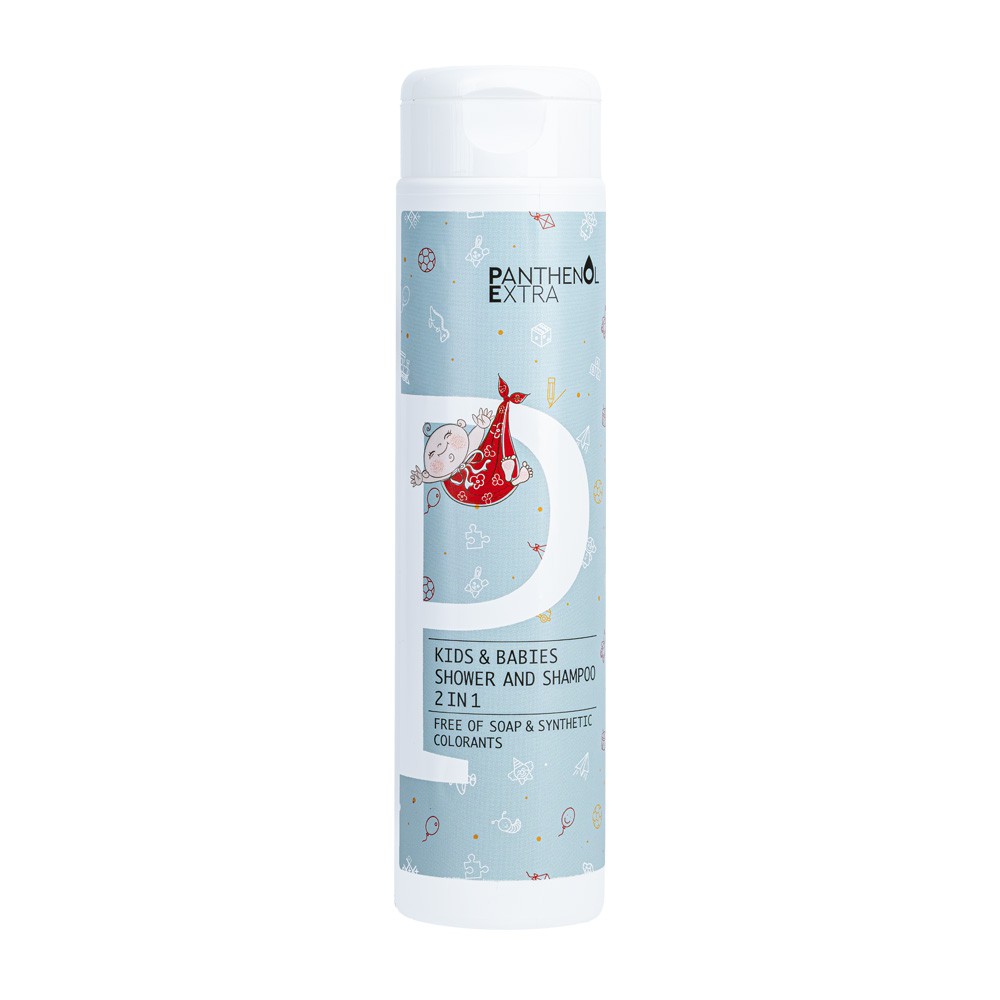 Kids & Babies Shower and Shampoo 2 in 1 300ml